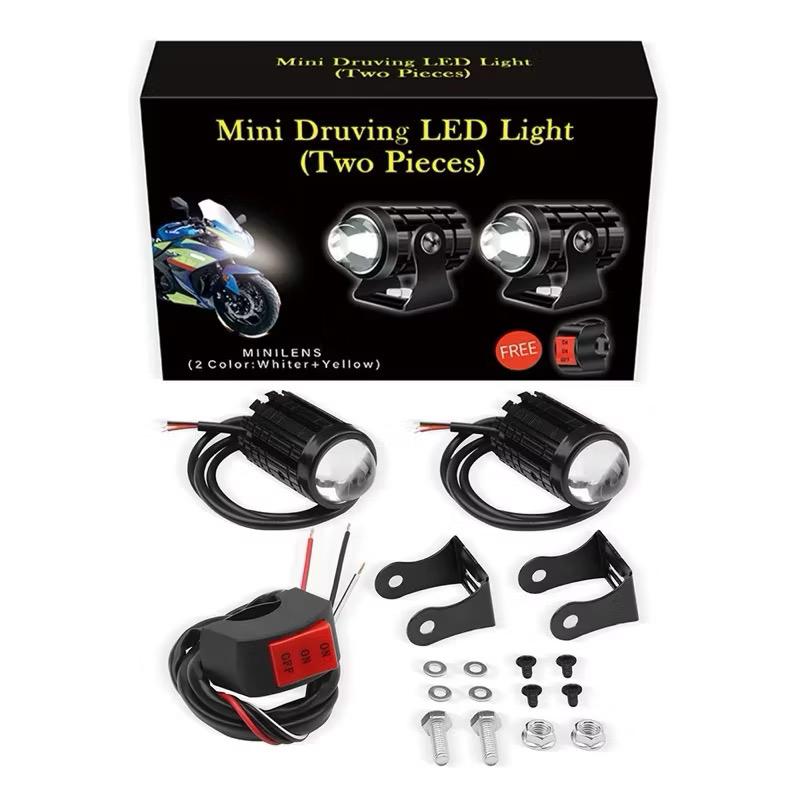 LED LAMPU SOROT LASER/Mini D2 Laser Gun/Lampu Tembak Sorot Foglamp ...