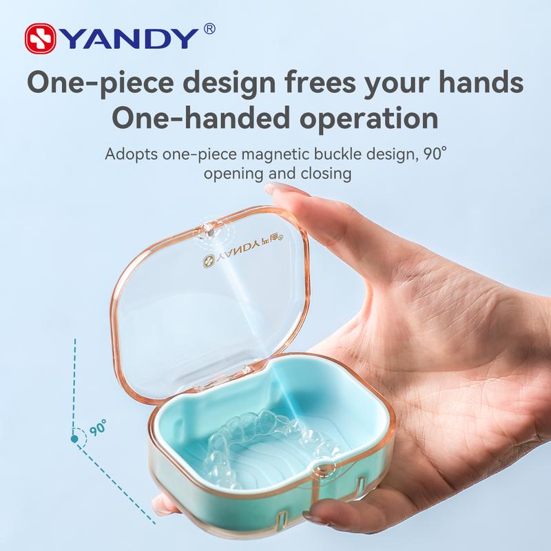 YANDY Orthodontic Magnetic Retainer Case – Food-Grade Silicone - TikTok ...