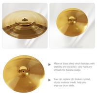 Jual 8 Inch Cymbal Brass Alloy Drum Cymbals Splash For Drums Set Crash ...