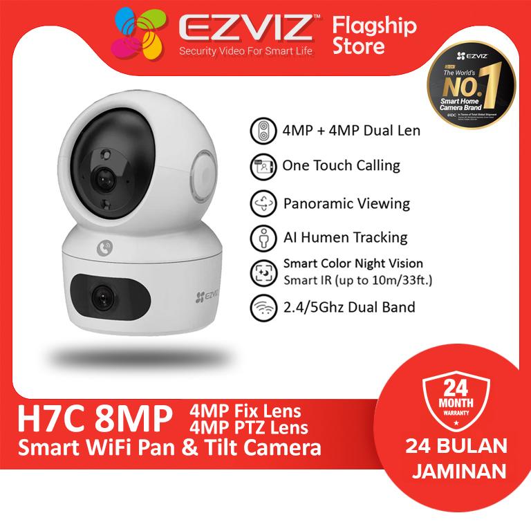 Ezviz H7C Dual Lens (4MP + 4MP) Pan/Tilt Two Way Talk Color Night ...