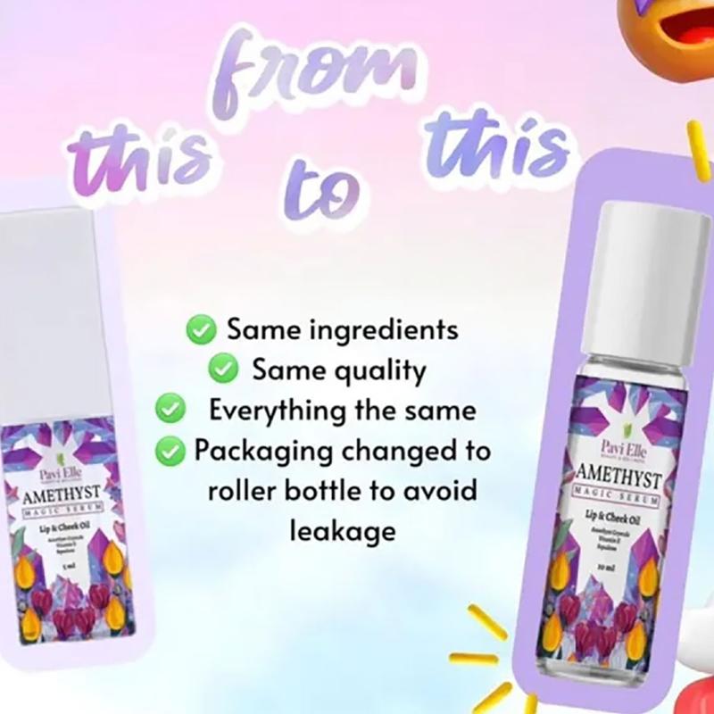 Liptint Lip Serum Amethyst Magic Serum Lip and Cheek Oil Lip - TikTok ...