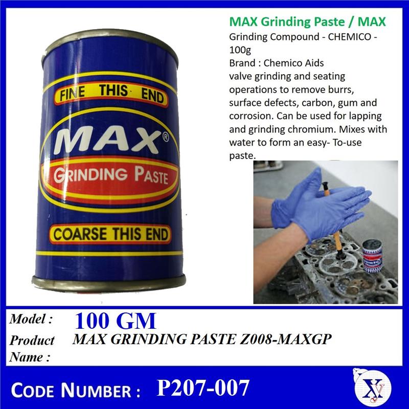 P207-007 (100GM) MAX GRINDING PASTE | MAX Valve Grinding Compound ...