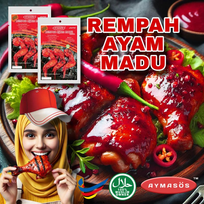 Pes Ayam Madu Jenis Serbuk | Original 125gram | Rempah Bakar - TikTok ...