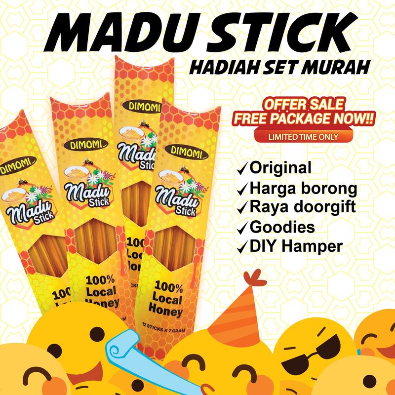 Honey Sticks Madu Sticks Doorgift Goodies Local Honey Harga Borong ...