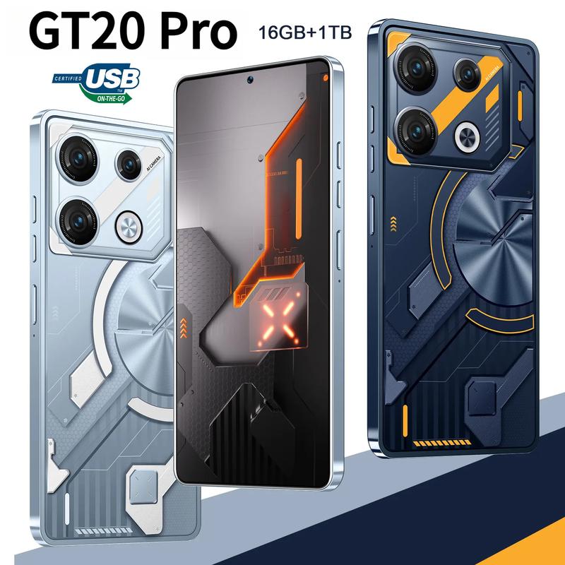 GT20 Pro New Mobile Phone Memory 7.3-Inch Perforated Large Screen ...