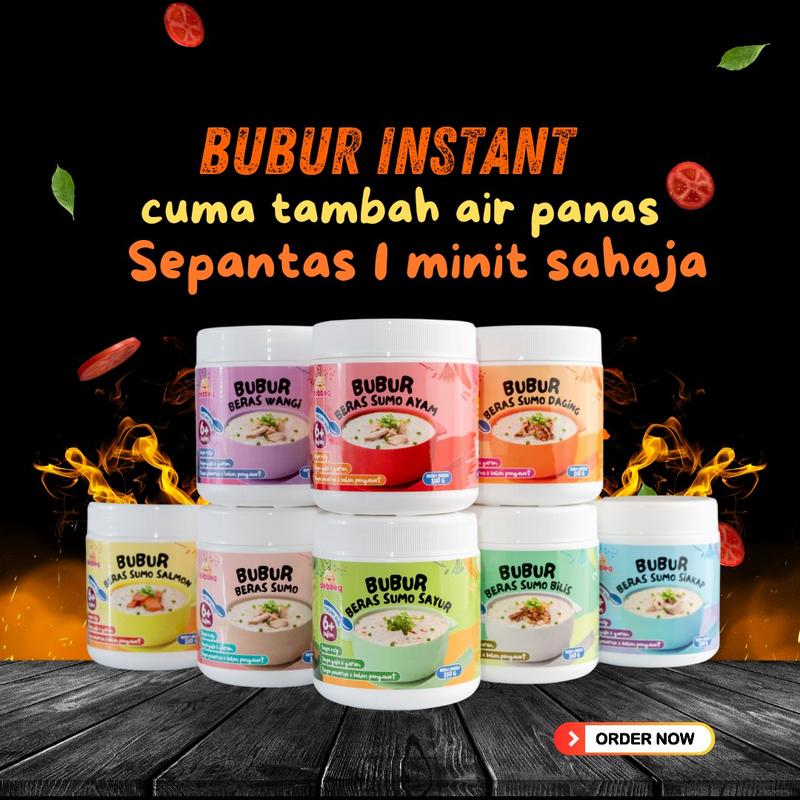 Bubur Instant Debbeq Baby Food Makanan Bayi Terbaik - TikTok Shop Malaysia