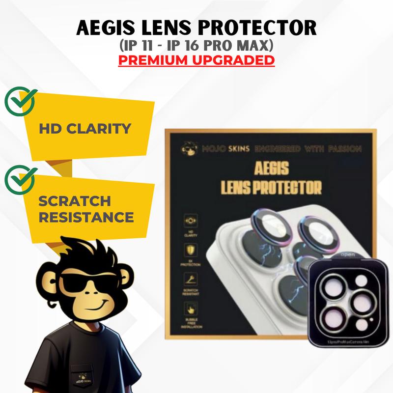 [MojoSkins] Aegis Lens Tempered Glass Protector Titanium Brushed ...