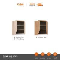 Promo Cubic Kitchen Set Sudut Minimalis / Rak Atas Lemari Dapur / ELENA ...