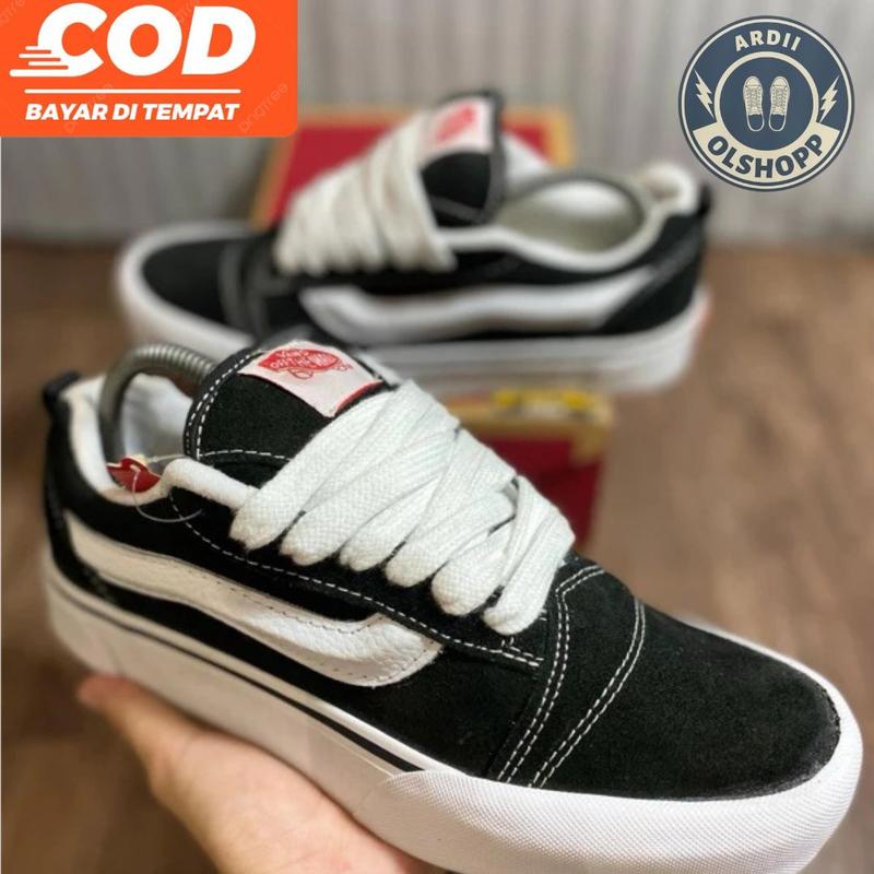 Sepatu Casual VNS KNU Black White untuk Pria dan Wanita - Produk Lokal ...