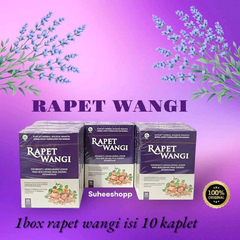 RAPET WANGI 1BOX ISI 10KAPLET - Shop | Tokopedia