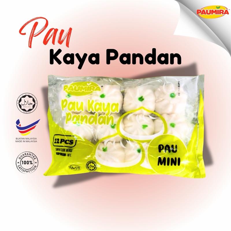 Paumira Pau KAYA PANDAN Steamed Bun Frozen Food Sedap Halal Lembut ...