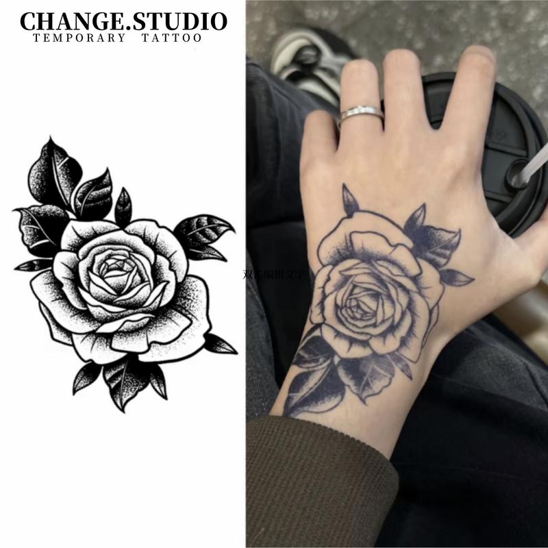 Tatu Sementara, Rekaan Bunga Mawar, Tahan 15 Hari, Kalis Air - TikTok ...