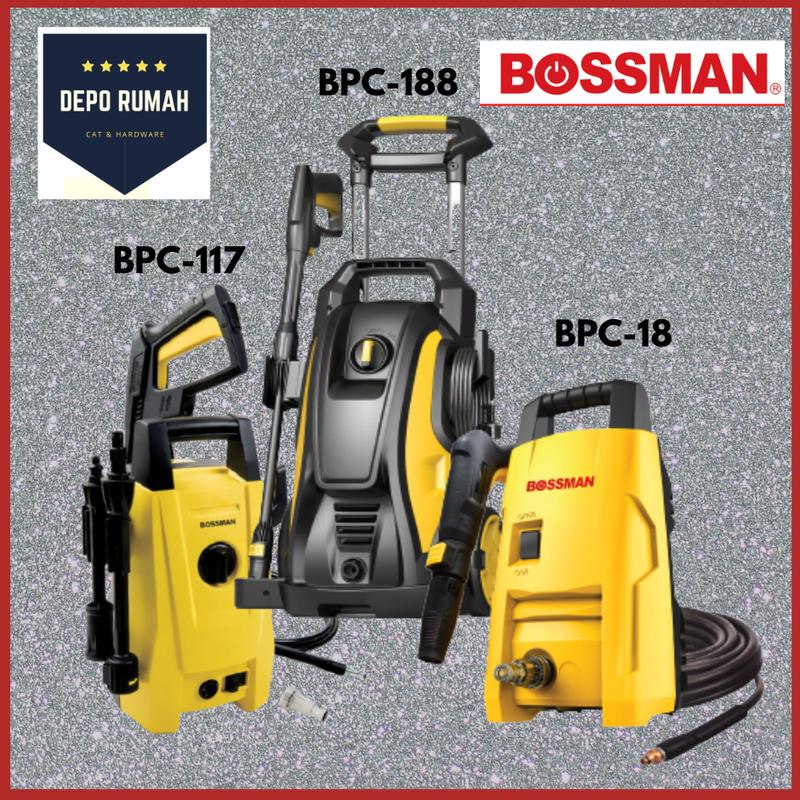 BOSSMAN BPC-117 WATER JET HIGH PRESSURE CLEANER WASHER 1400W - TikTok ...