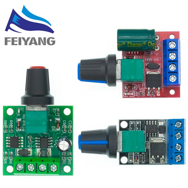 DC 1.8V-35V 2A 3A 5A 10A 30W 80W 90W PWM Motor Speed Controller ...