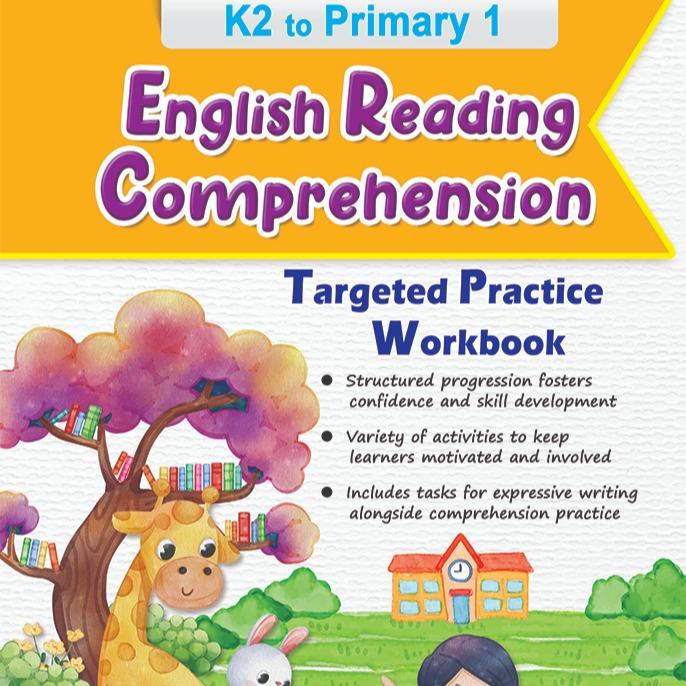 K2 To Primary 1 English Reading Comprehension Targeted Practice - TikTok Shop Singapore