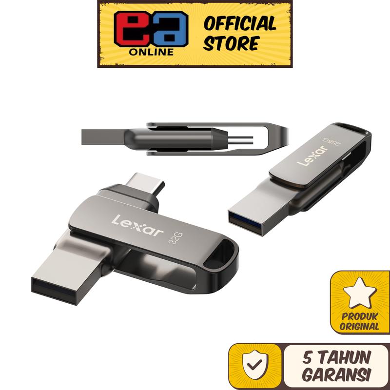 Lexar JumpDrive Dual Drive D400 USB 3.1 Type-C - 32GB / 64GB - Shop ...