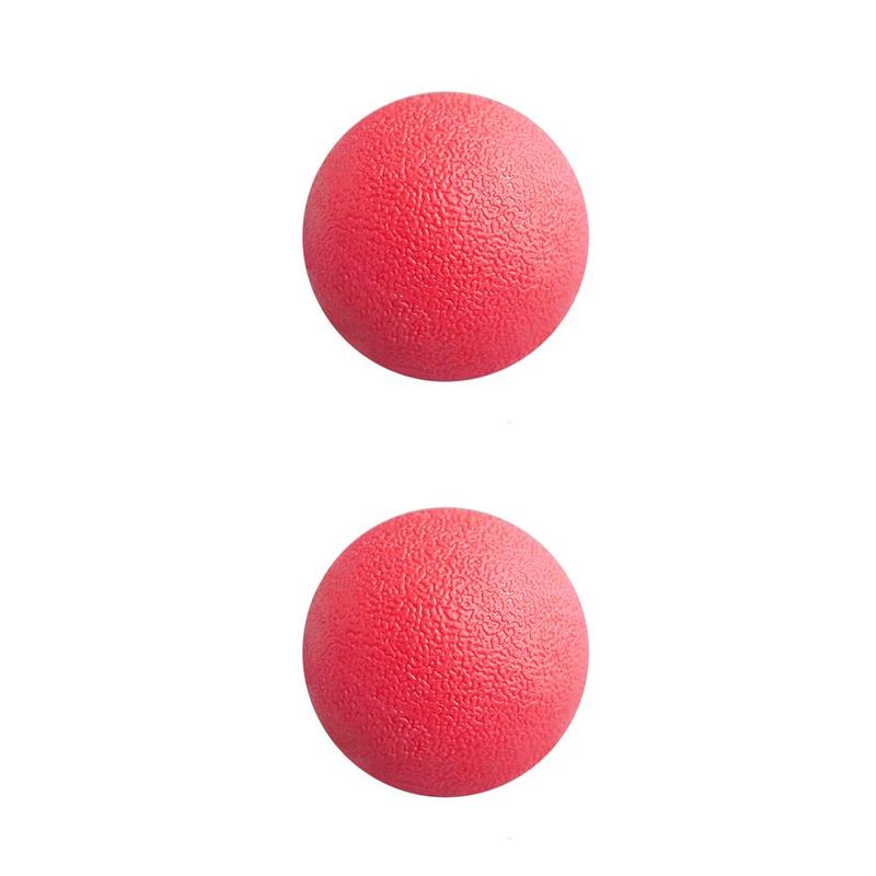 2 Set of Solid TPR Pet Balls Bouncy Bite-Resistant Pet Training ...