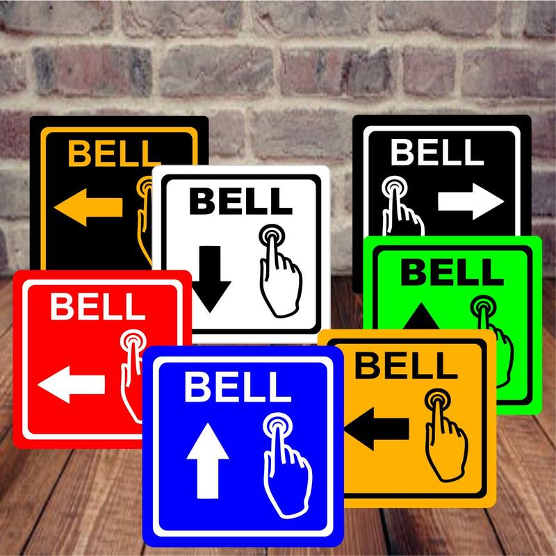 Sign Bell Rumah Papan Tanda Pencet Bell Akrilik - Shop | Tokopedia