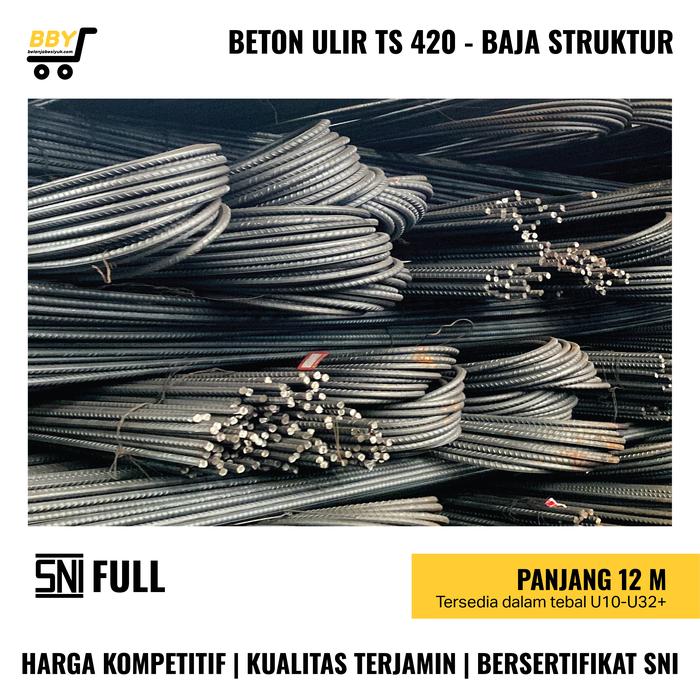 Jual Besi Beton Ulir BJTS 420 X 12 Meter Full SNI - 22 MM - Jakarta ...