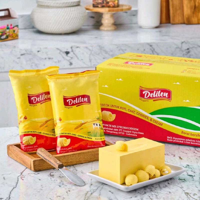 1kg butter margarin delilen rasa dan aroma seperti wisman campuran ...