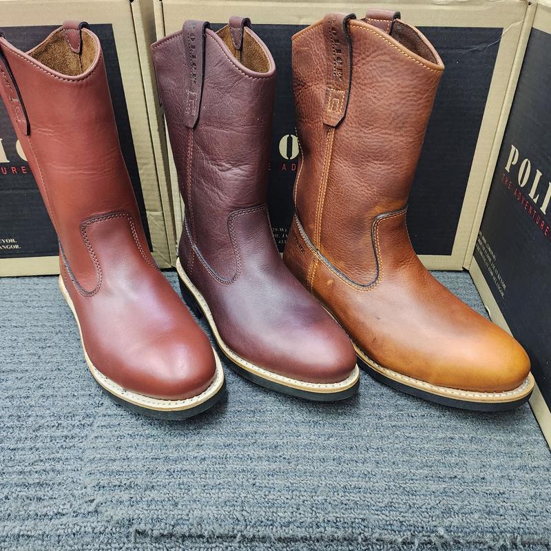 ( FREE 3 Socks) POLICE SAFETY SHOES 91494 HIGH CUT BOOT BROW - TikTok ...