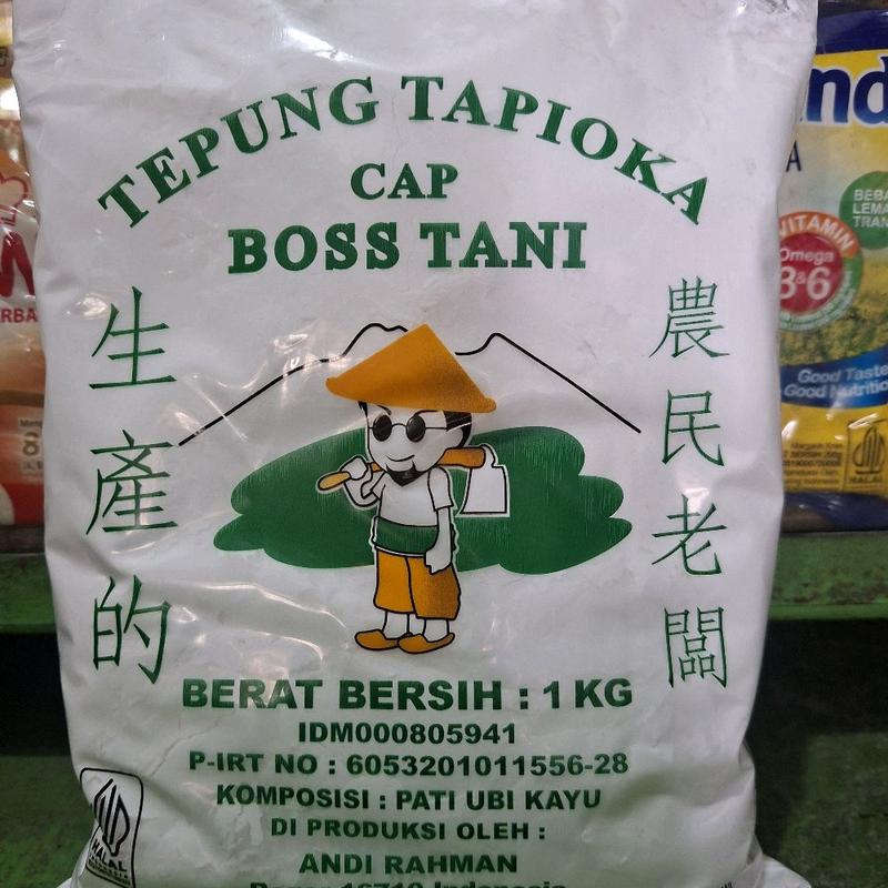 1 KG Tepung sagu tani Tepung tapioka Cap Bos Tani. - Shop | Tokopedia
