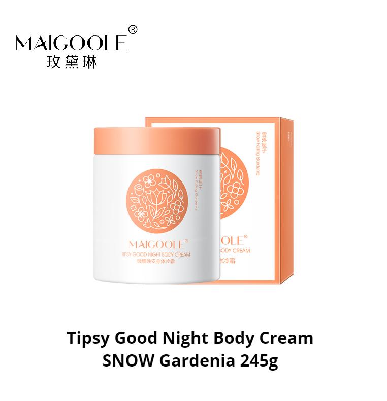 MAIGOOLE tipsy good night body cold cream 245g lasting fragrance ...