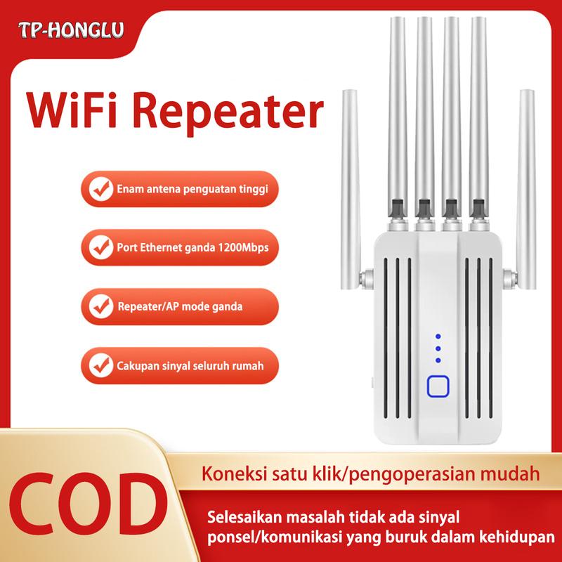 TP-HONGLU,WiFi Repeater 2025,Penguat sinyal jaringan terbaru - Shop | Tokopedia