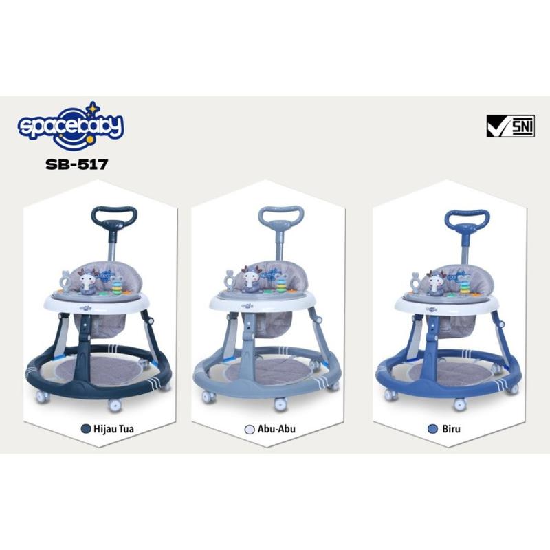 BABY WALKER SPACEBABY SB 517 // SB 513 ADA MUSIK DAN MAINAN EDUKASI ...