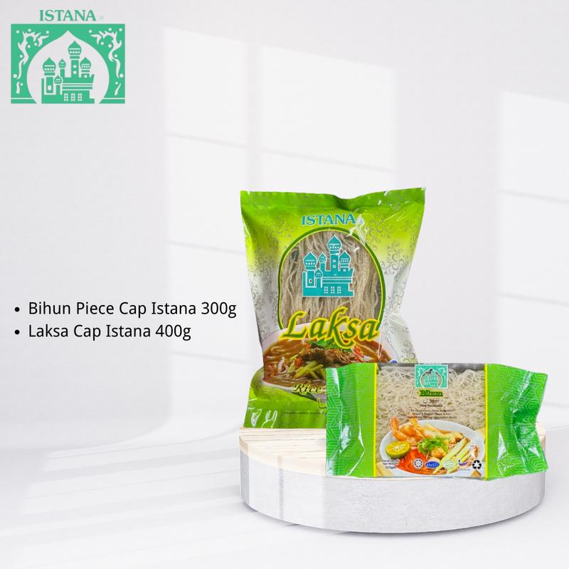 Bihun Cap Istana Mix & Match - 300g Bihun Piece + 400g Laksa - Cooking ...