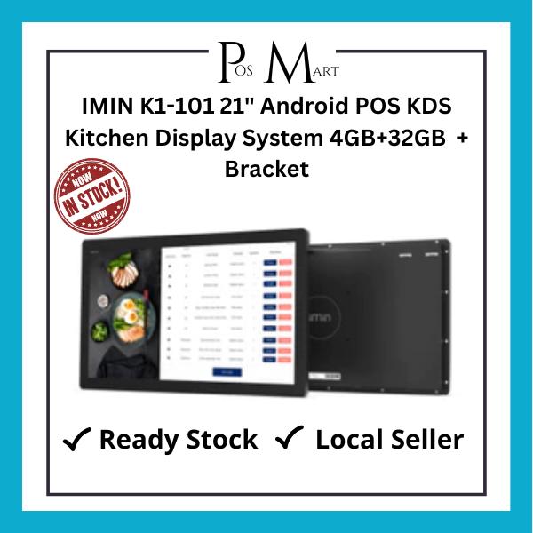 IMIN K1-101 21" Android POS KDS Kitchen Display System 4GB+32GB ...