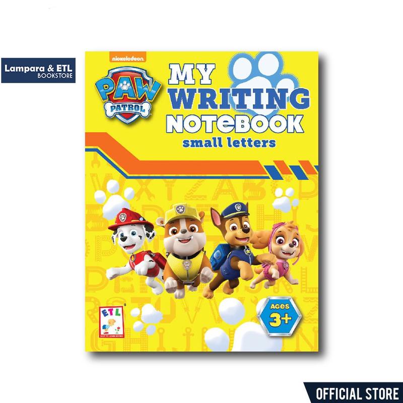 Paw Patrol My Writing Notebook Small Letters - TikTok Shop Philippines