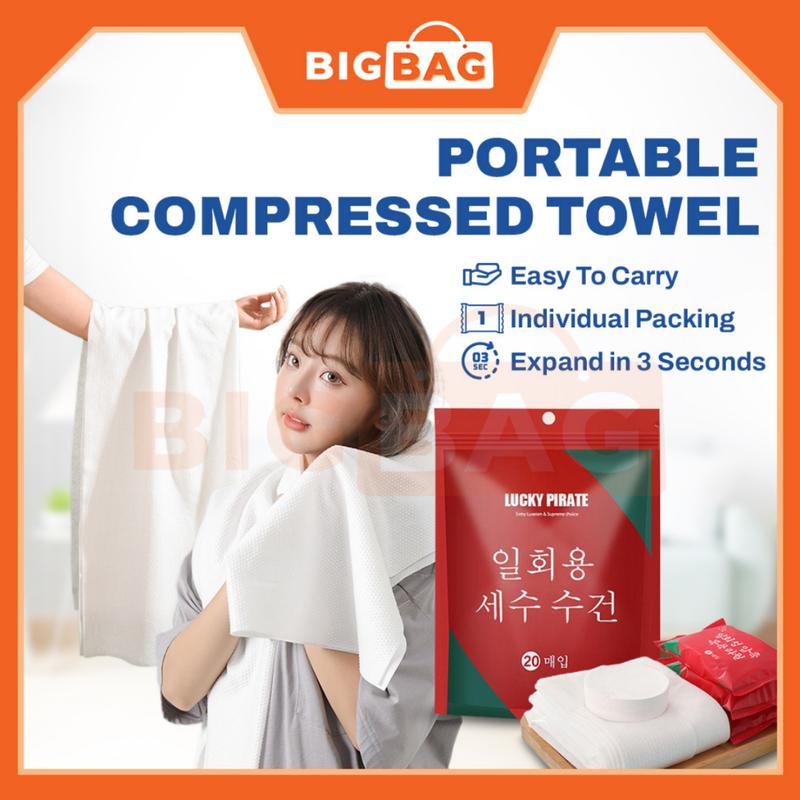 Disposable Towel For Travel Towel Compressed Towel Bath Towe - TikTok ...
