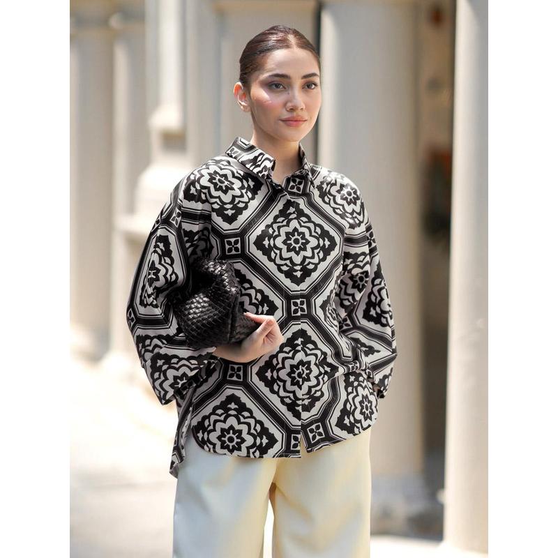 Eva Shirt - Eden In Black By Zefiks - TikTok Shop Malaysia