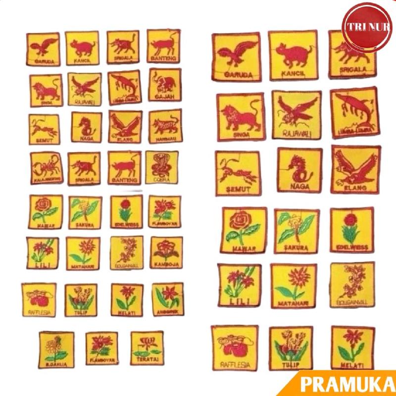 Badge Tanda Regu / Tanda Regu Pramuka / Tanda Regu Pramuka Hewan - Shop ...