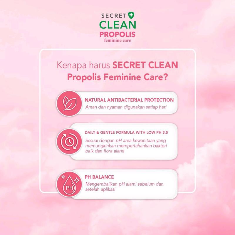 Secret Clean Propolis Feminine Intimate SET WASH & SPRAY 8 ml - Shop ...