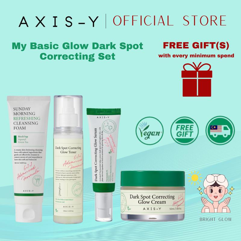 AXIS-Y Full Size My Basic Glow Dark Spot Correcting Set - TikTok Shop ...