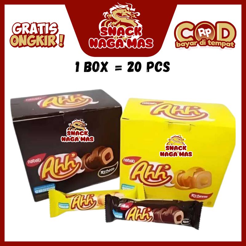 NABATI AHH KEJU - COKLAT [1 box isi 20] nabati hitam - Shop | Tokopedia