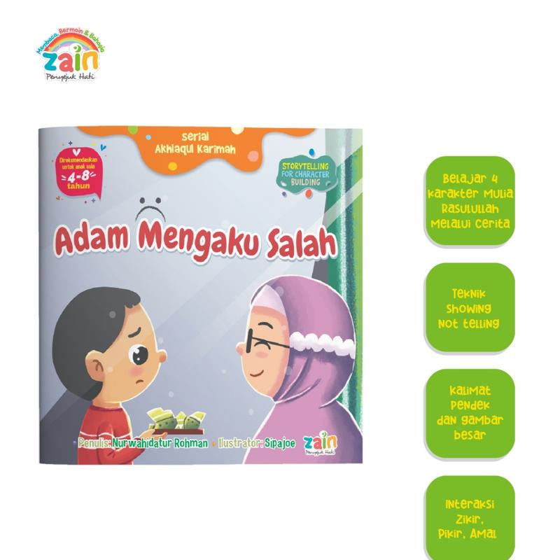Adam Mengaku salah [ Serial Akhlak ] - Shop | Tokopedia