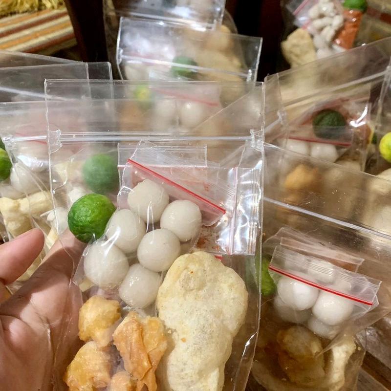 Paket mantap 12 bungkus baso aci Organik kuah pedas Bawang - Shop ...