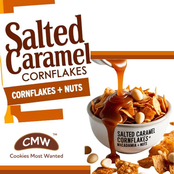(COMBO RAMADAN) SALTED CARAMEL CORNFLAKES + MACADAMIA NUTS (COMBO ...