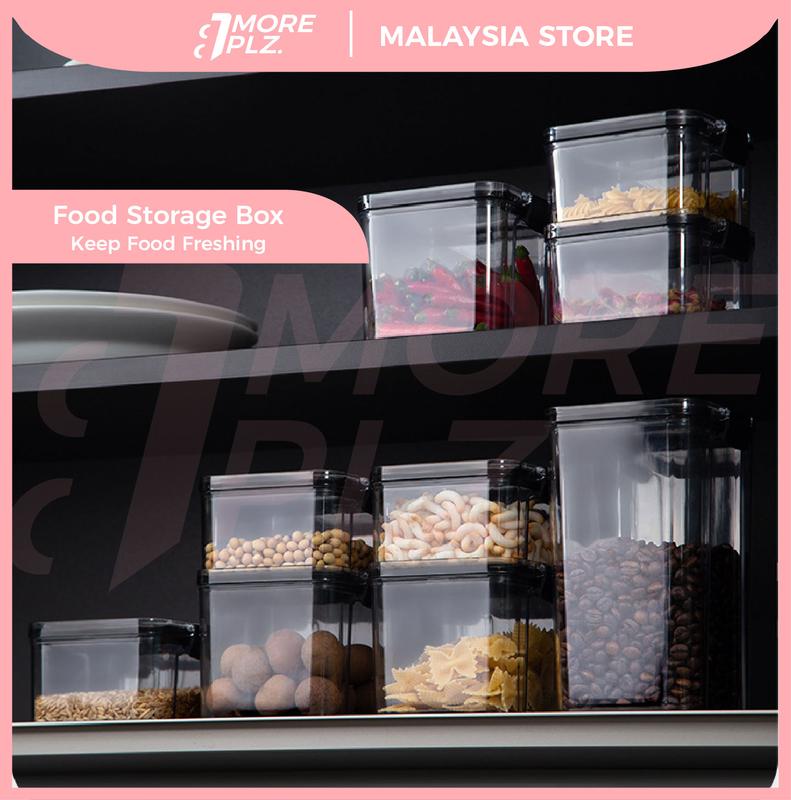 Food Grade Airtight Food Storage Container Stackable Plastic - TikTok ...