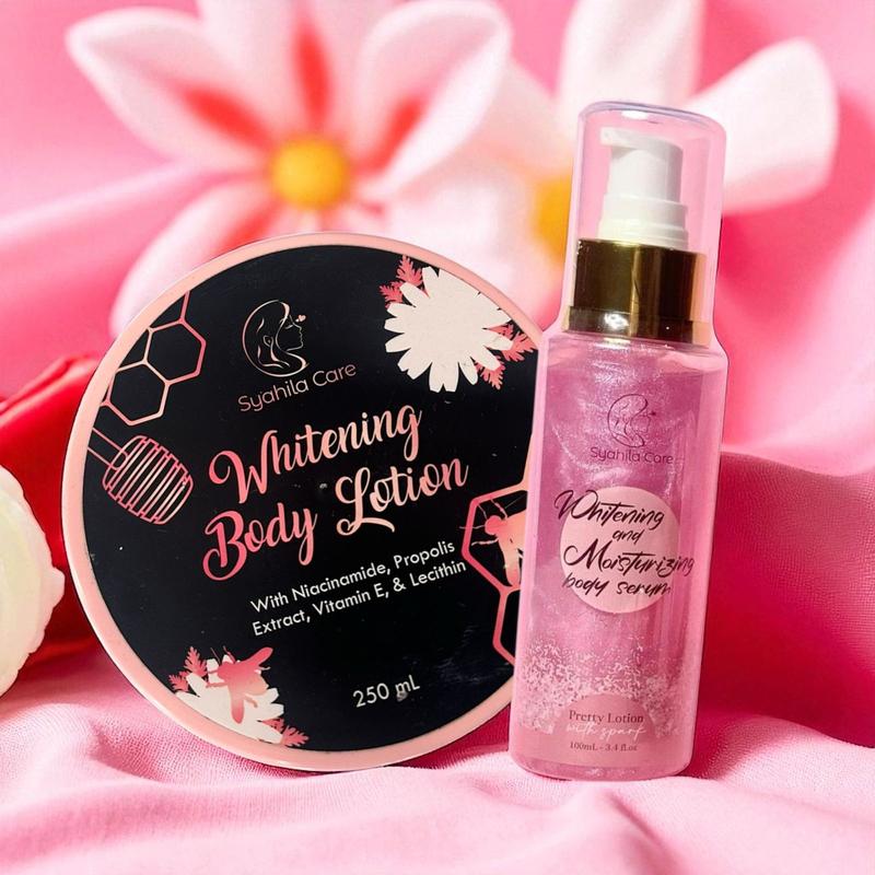 Paket Syahila care FORMULA LAMA 250ml ( POT )+ Body serum Memudarkan ...
