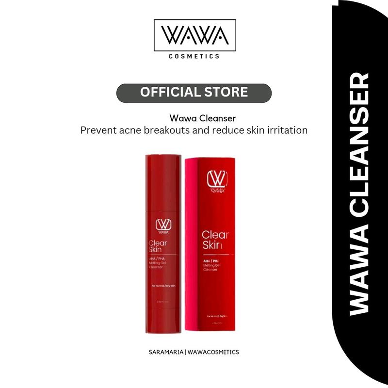 WAWA CLEANSER CLEAR SKIN NEW PACK Aloe Facial Skincare Wajah - TikTok ...