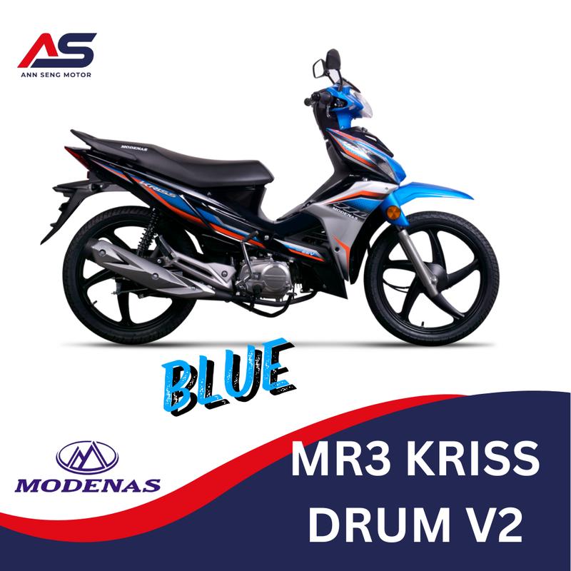 Modenas Kriss MR3 110 Drum V2 - Interchange Motor - Motorcycle - TikTok ...