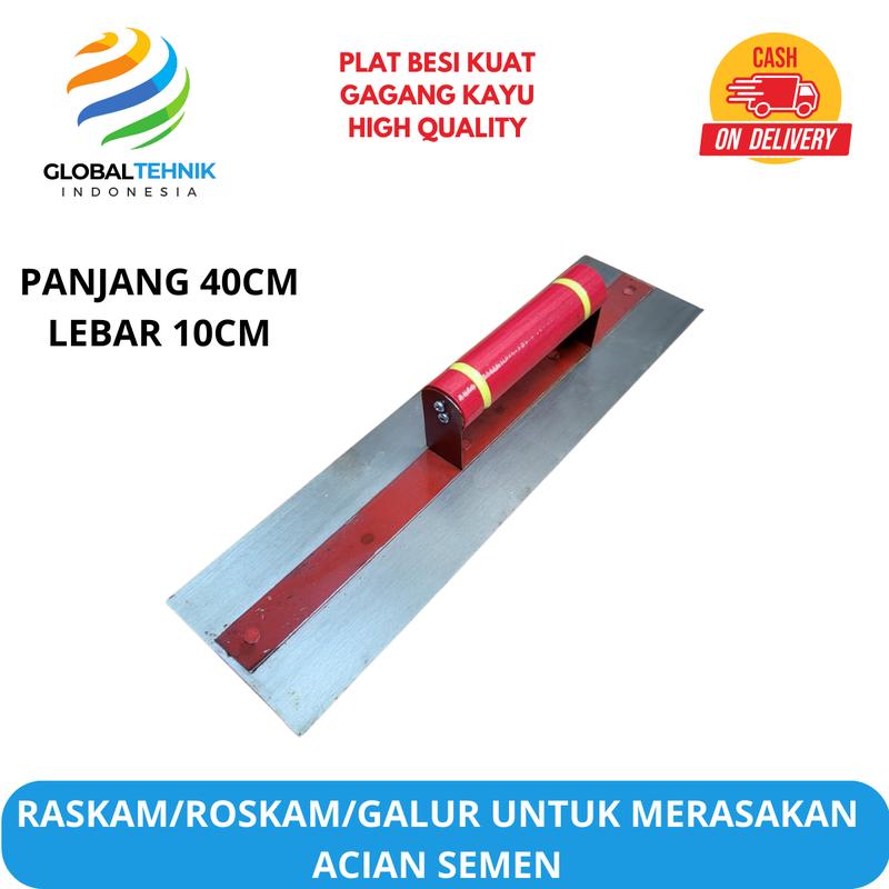 Raskam / roskam / galur perata acian semen ukuran 40cm x 10 cm - Shop ...