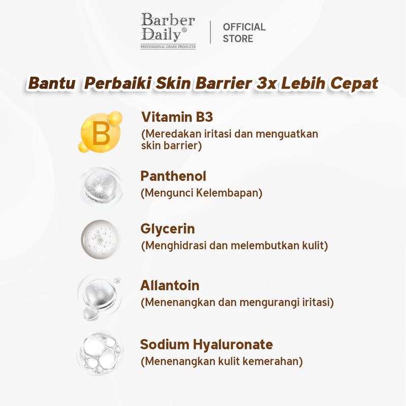 Barber Daily Ultra Sensitive Face Wash 100mL - Shop | Tokopedia