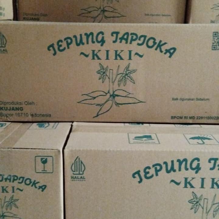 1 Dus Tepung Tapioka Cap Kiki Premium 500gr x 20 Pcs Tepung Singkong ...
