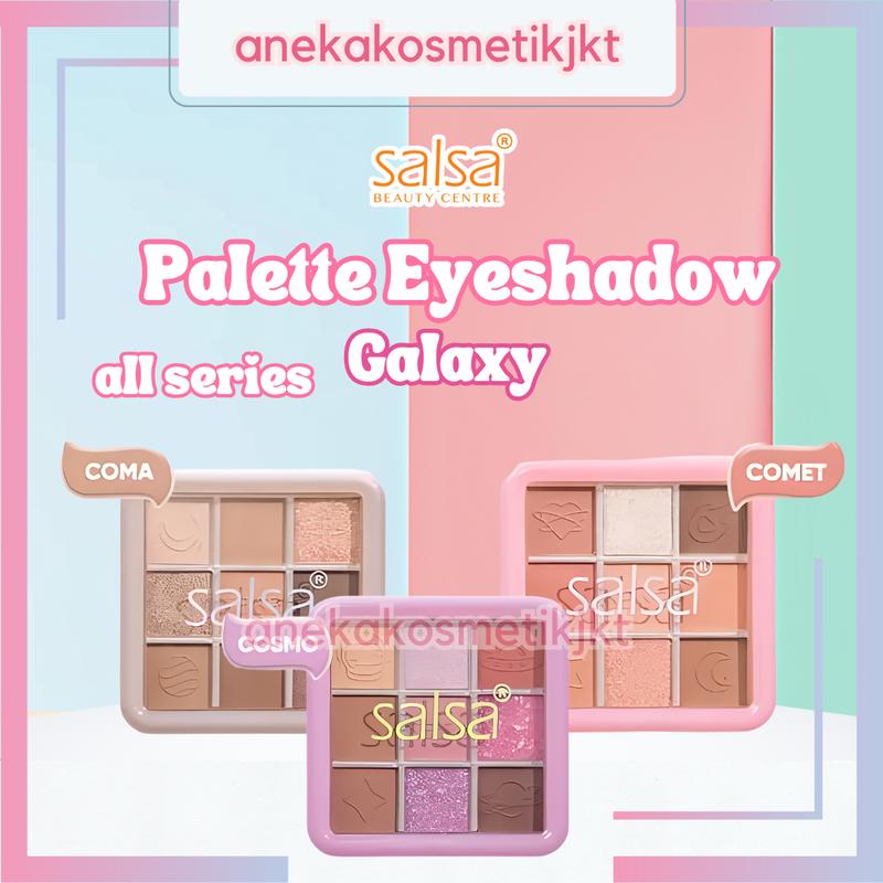 SALSA Galaxy Eyeshadow – Palette Eyeshadow | Make Up Douyin Korea ...