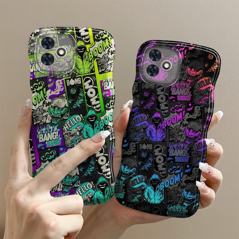 INFINIX HOT 30i 30 Play 4G X6831 X669 X6835B NFC sarung, grafiti ...